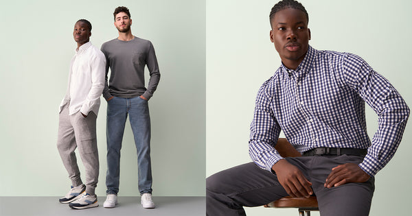 New Semi-tall Collection: Clothing Collection for Tall Men 6' - 6'3 ...