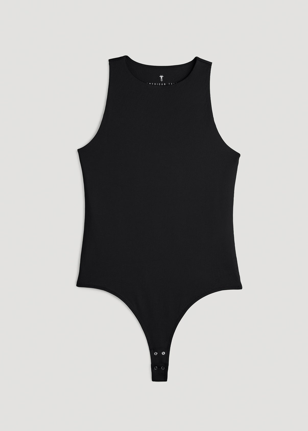 High Crewneck Sleeveless Bodysuit for Tall Women | American Tall