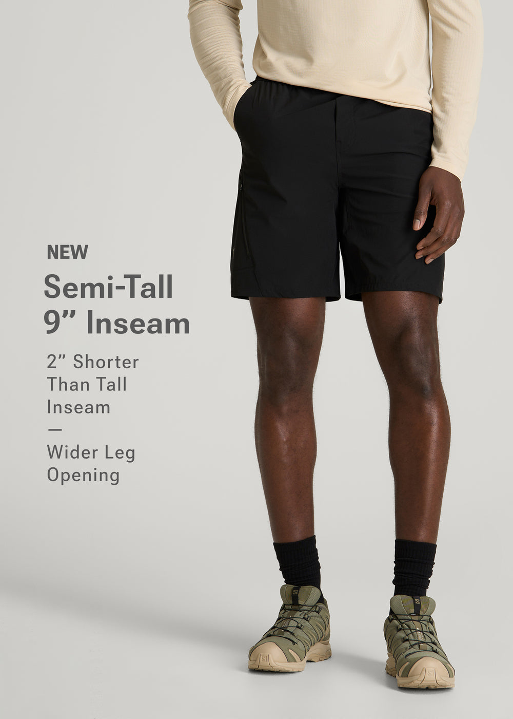 10 Pocket Hiking Short fo Tall Men | American Tall