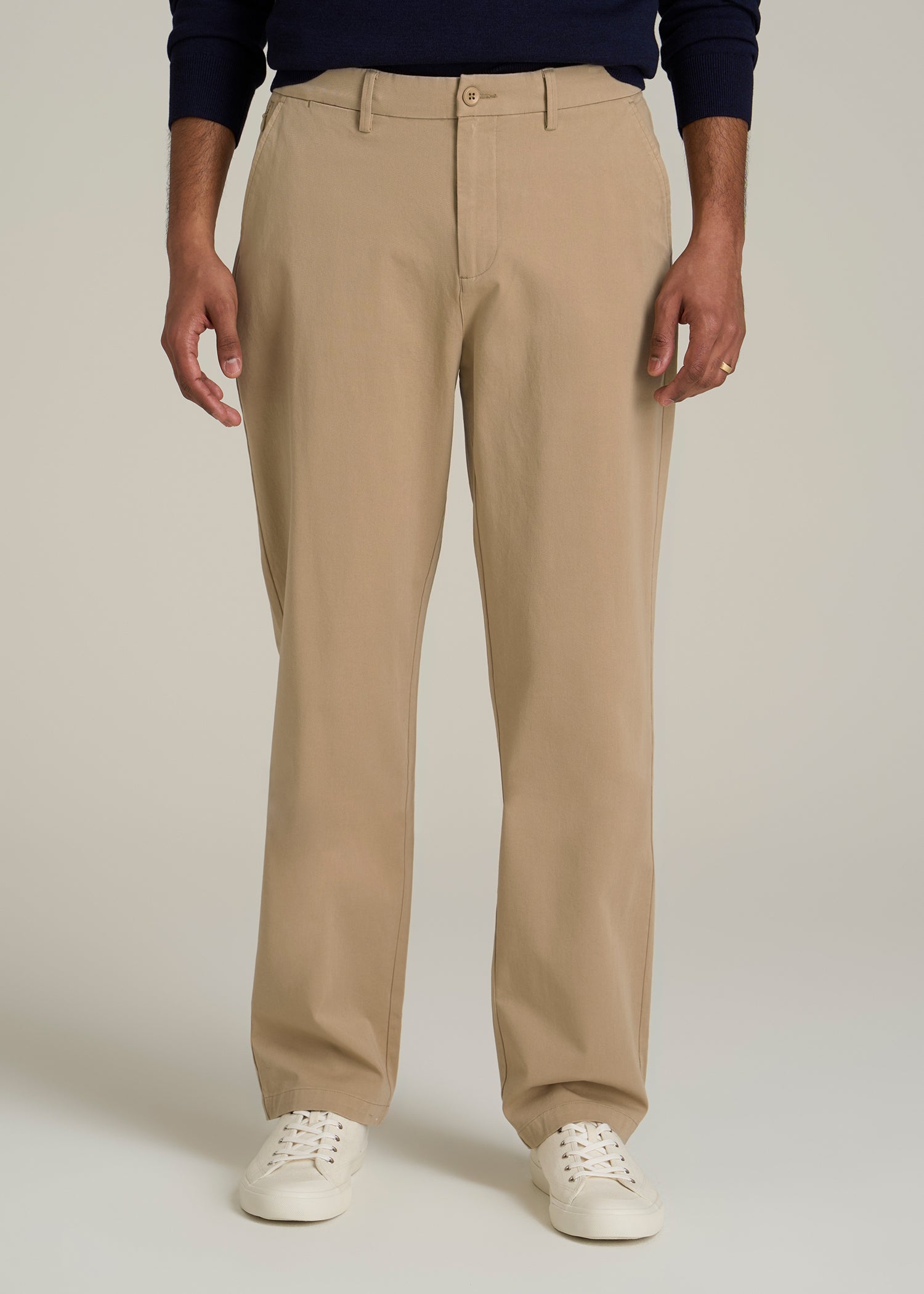 4 Way Stretch Commuter Relaxed Chino Pants for Tall Men | American Tall