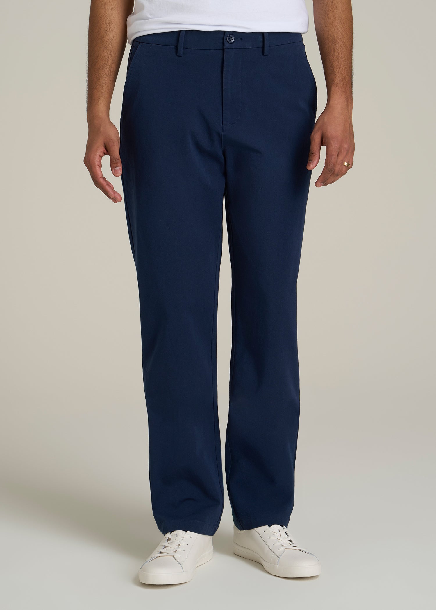 4 Way Stretch Commuter Straight Chino Pants for Tall Men | American Tall