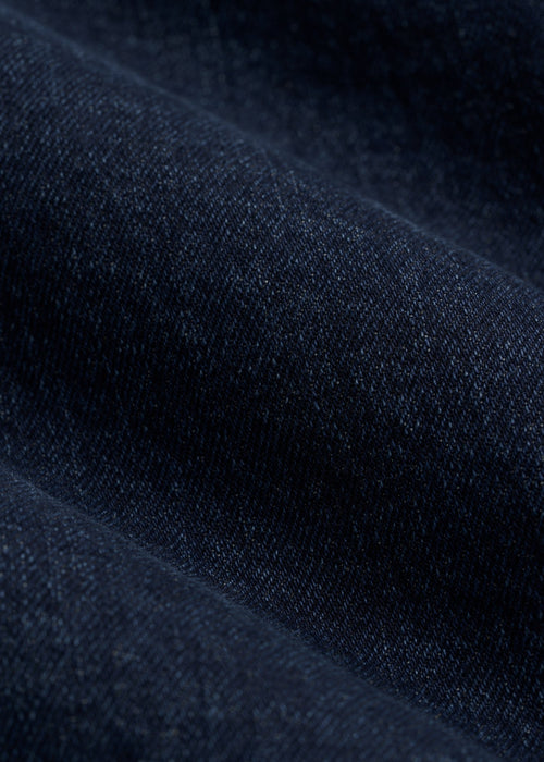 Indigo Denim Jacket Men's: Tall Denim Trucker Indigo Jacket – American Tall