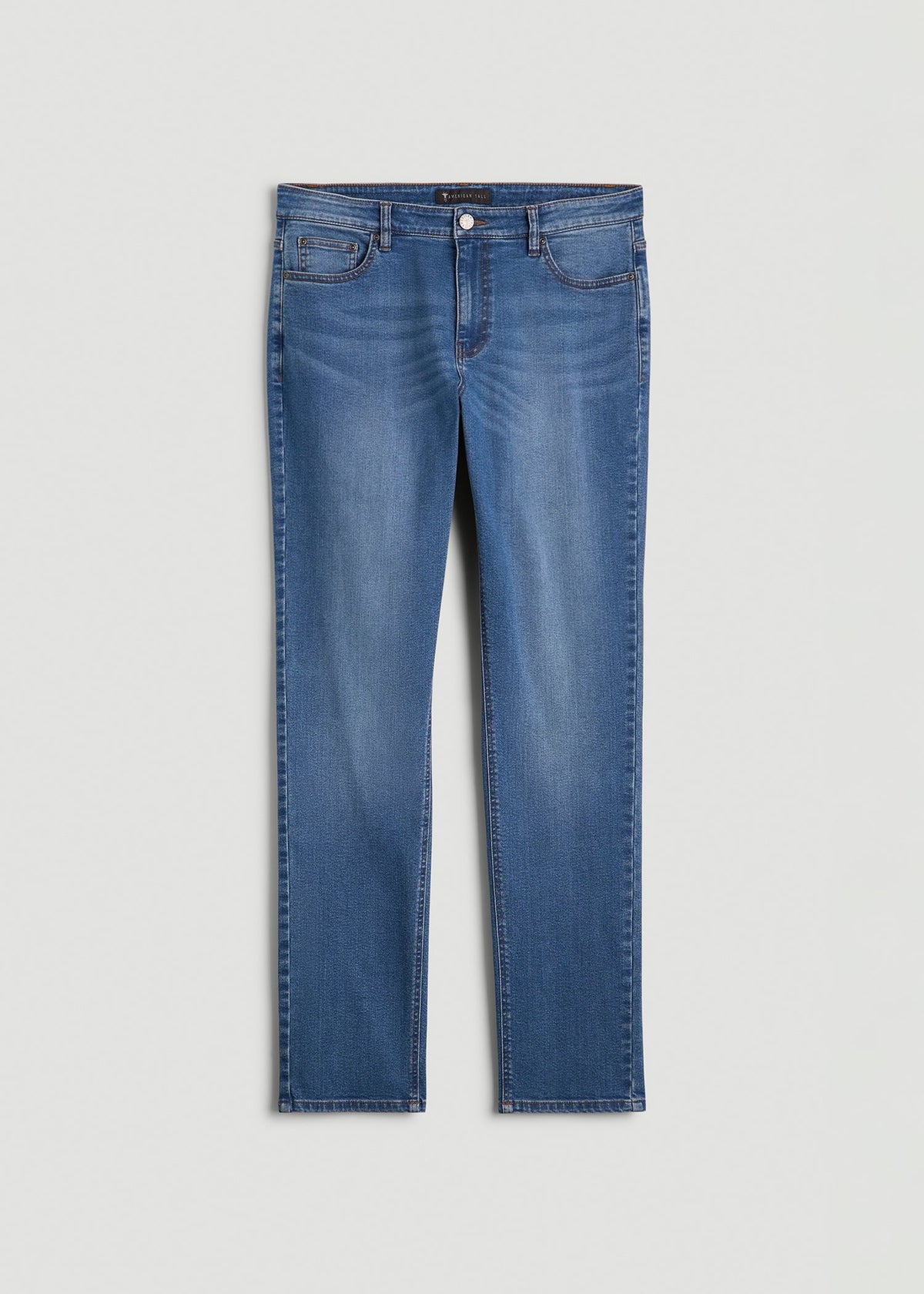 Dylan Slim Fit Jeans Atlantic Blue For Tall Men | American Tall