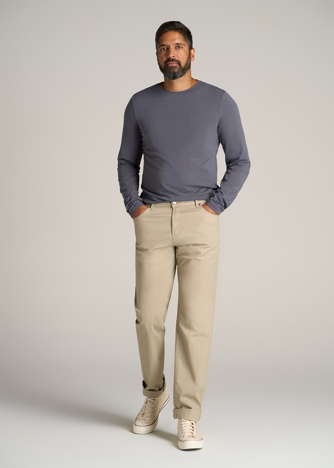 Men's Tall Long Sleeve T-Shirts & Thermals | American Tall