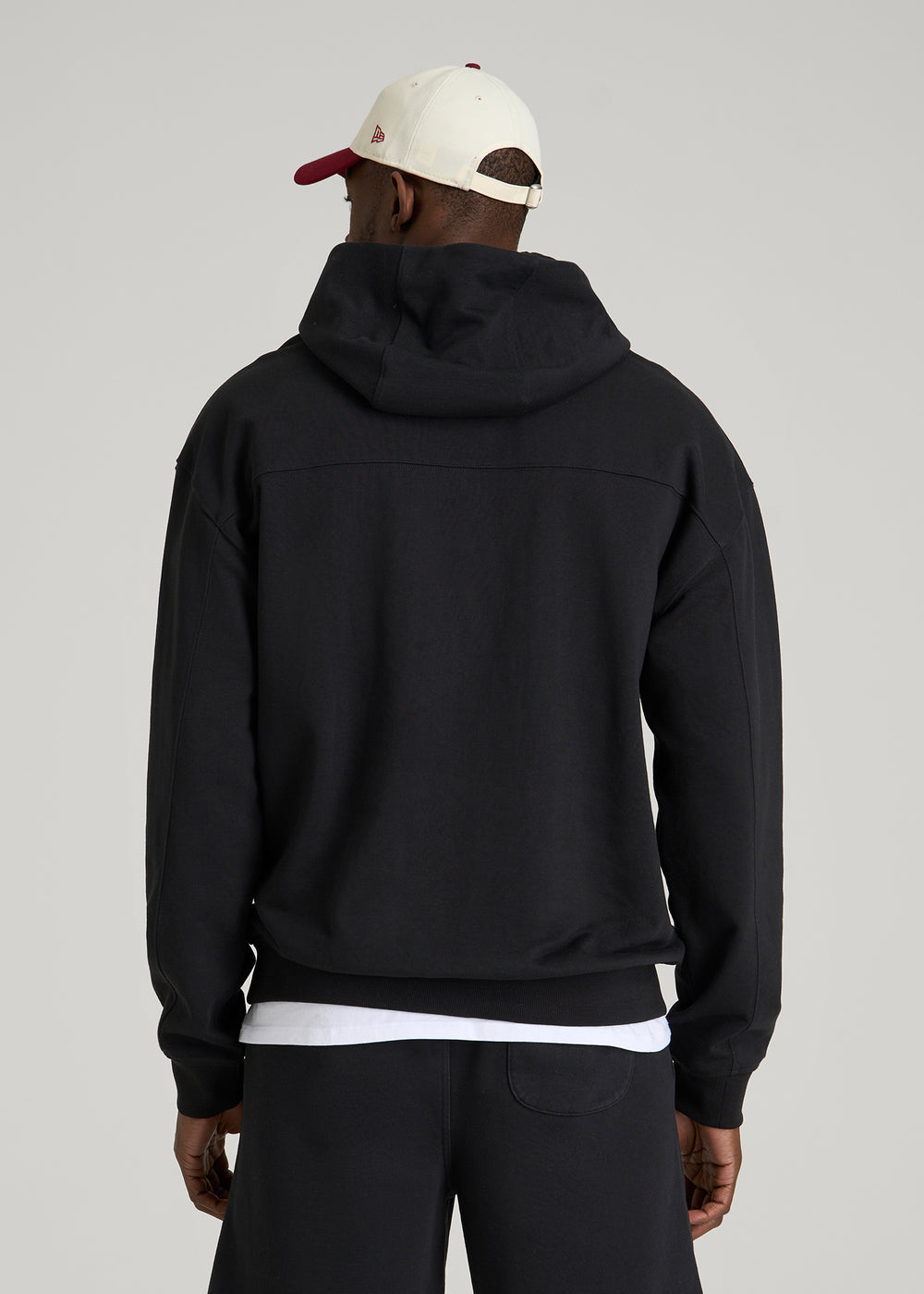 French Terry Hoodie for Tall Men | American Tall