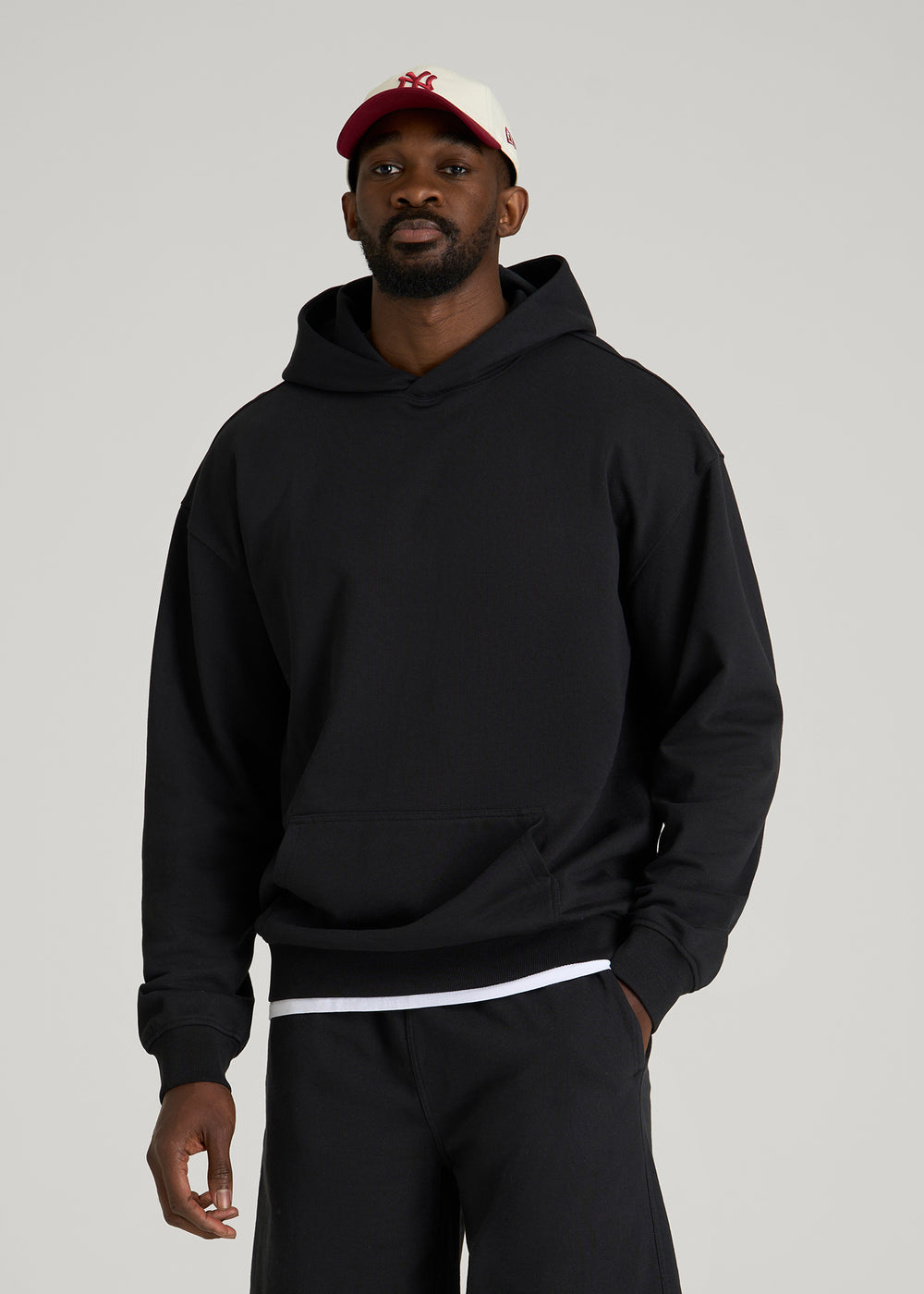 French Terry Hoodie for Tall Men | American Tall