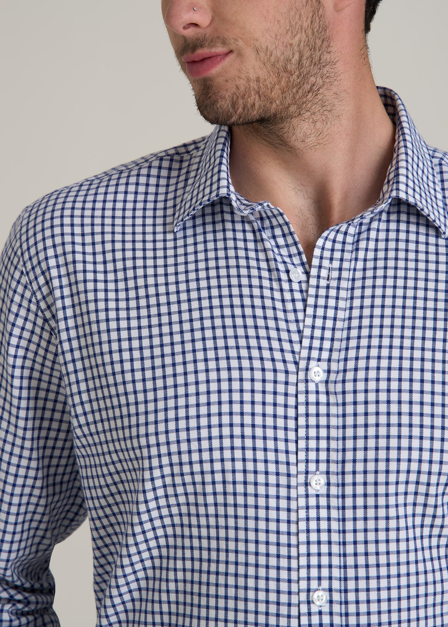 Oskar Button-Up Shirt for Tall Men | American Tall