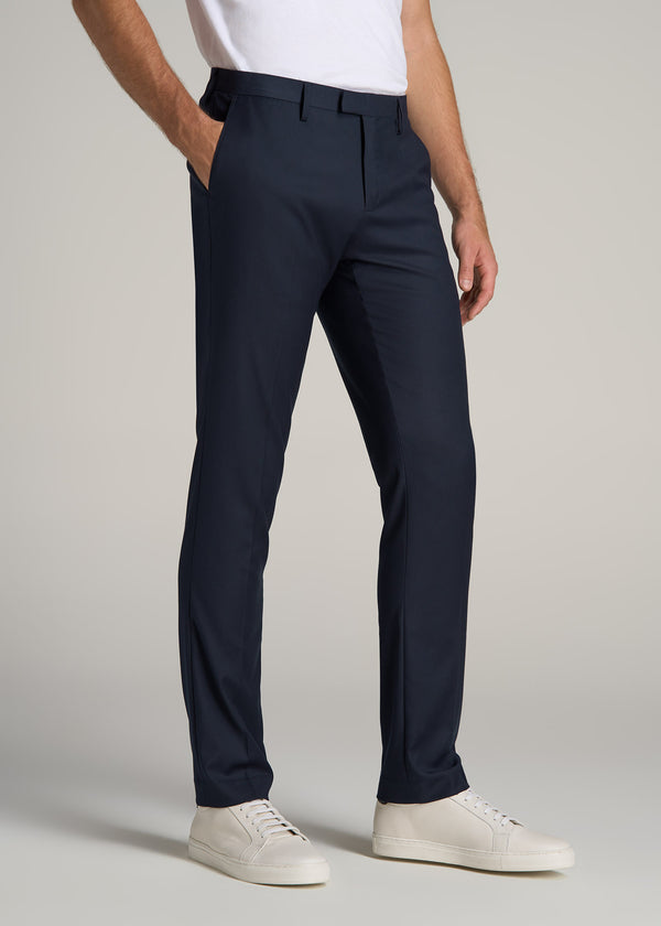 Tall Men's True Navy Suit Trousers | American Tall