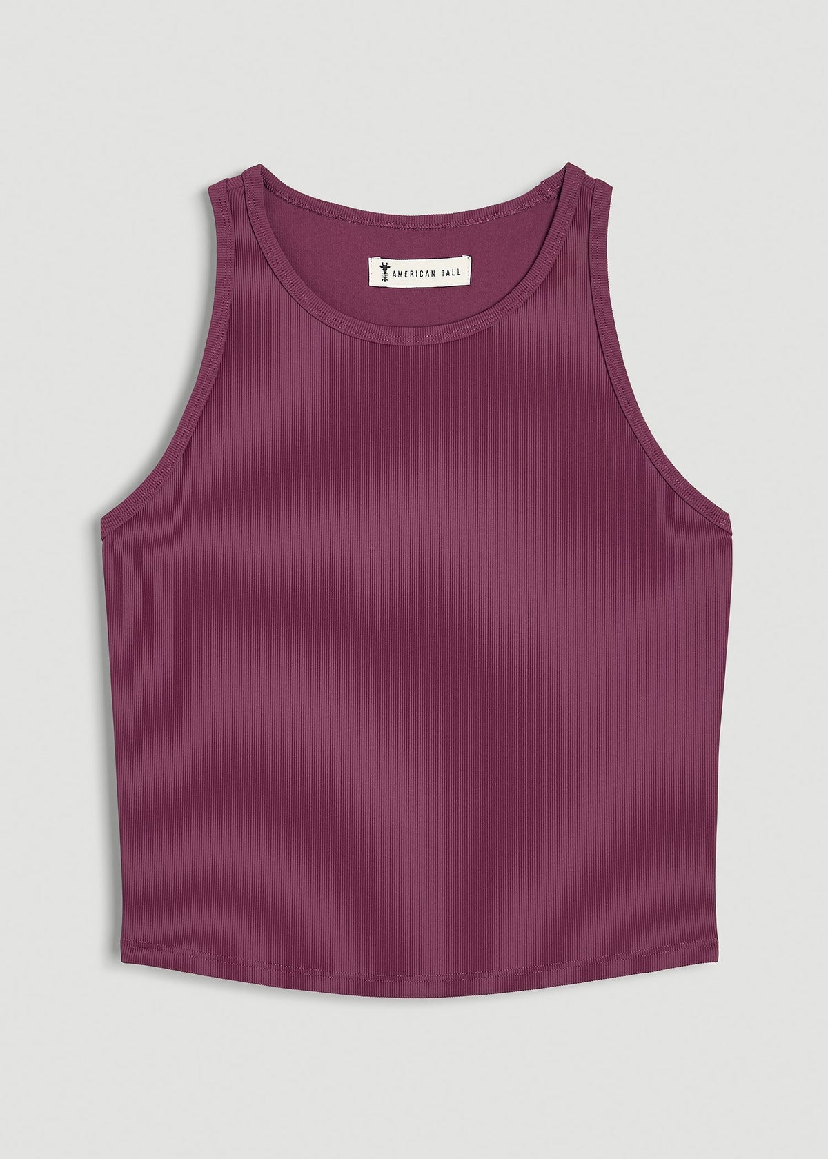 Cropped Ribbed Tank Top for Tall Women | American Tall
