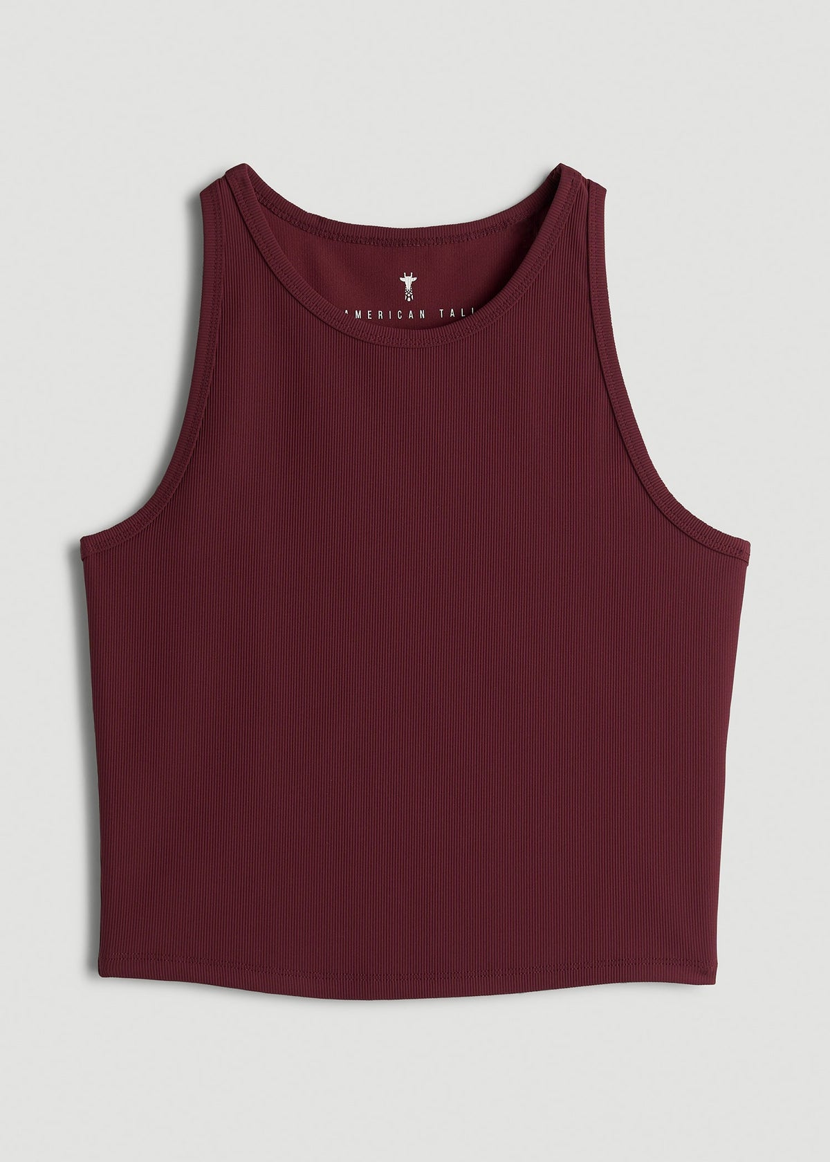 Cropped Ribbed Tank Top for Tall Women | American Tall