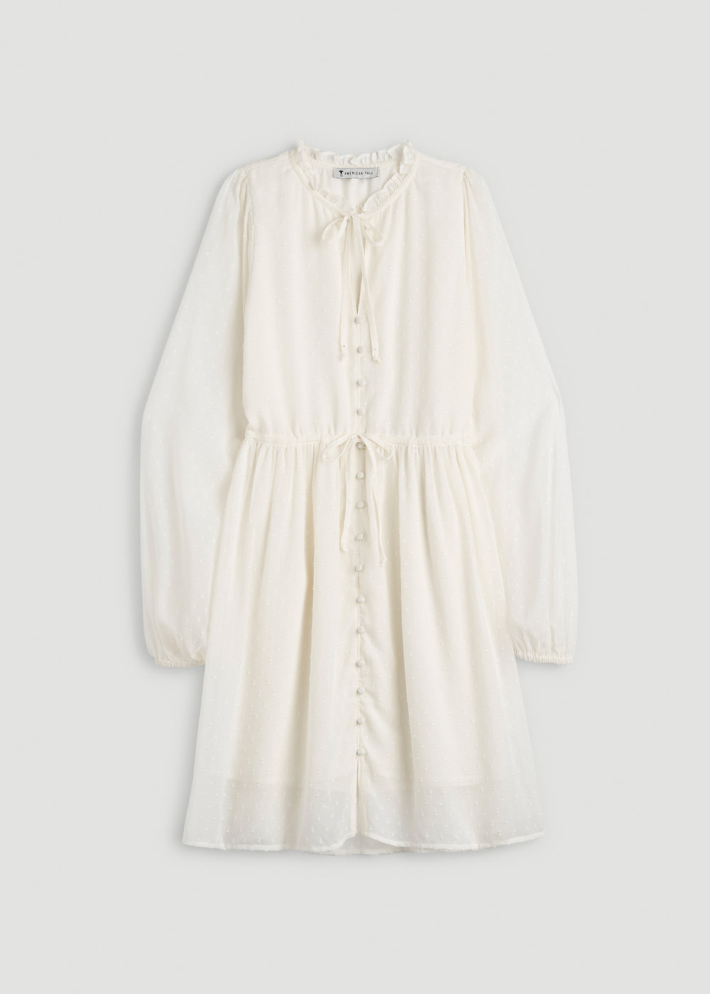 Peasant Dress for Tall Women | Chiffon Mini Dress – American Tall