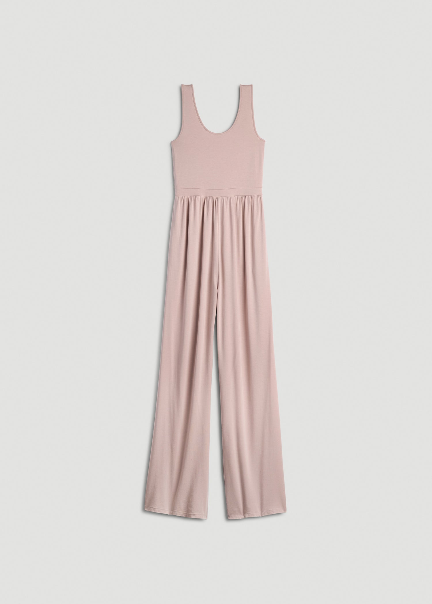 Jersey Tank Wide Leg Tall Women's Jumpsuit with Pockets | American Tall