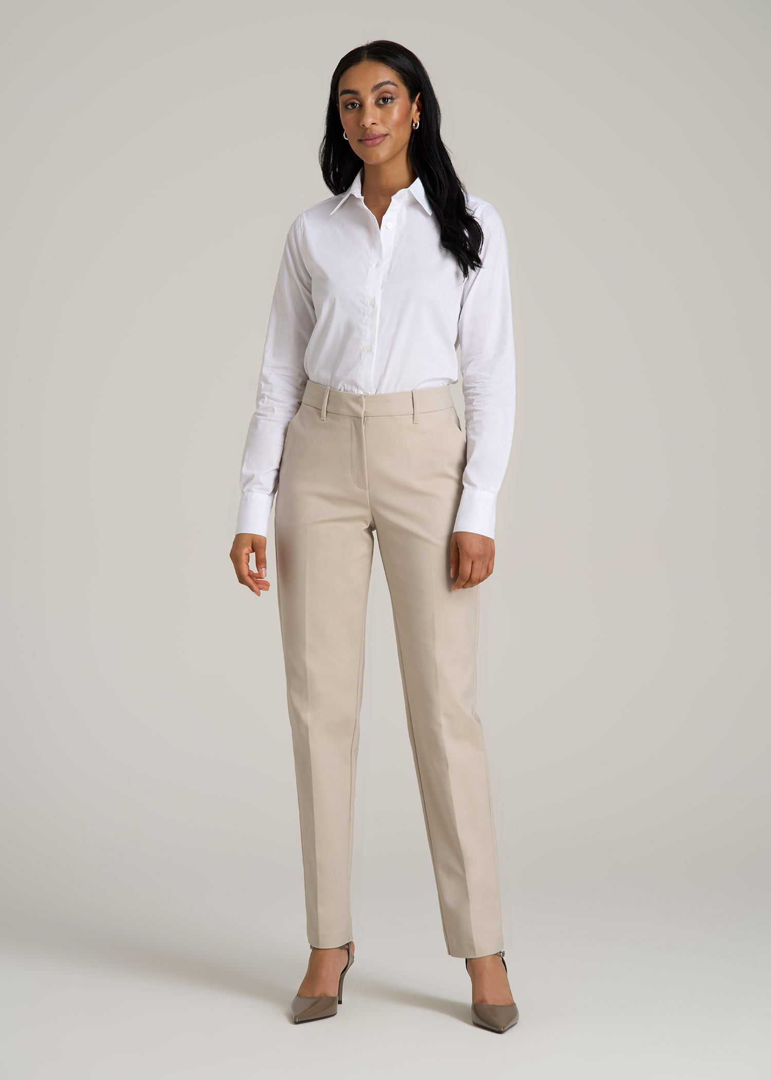 Tall Women's Regular Fit Dress Shirt | American Tall