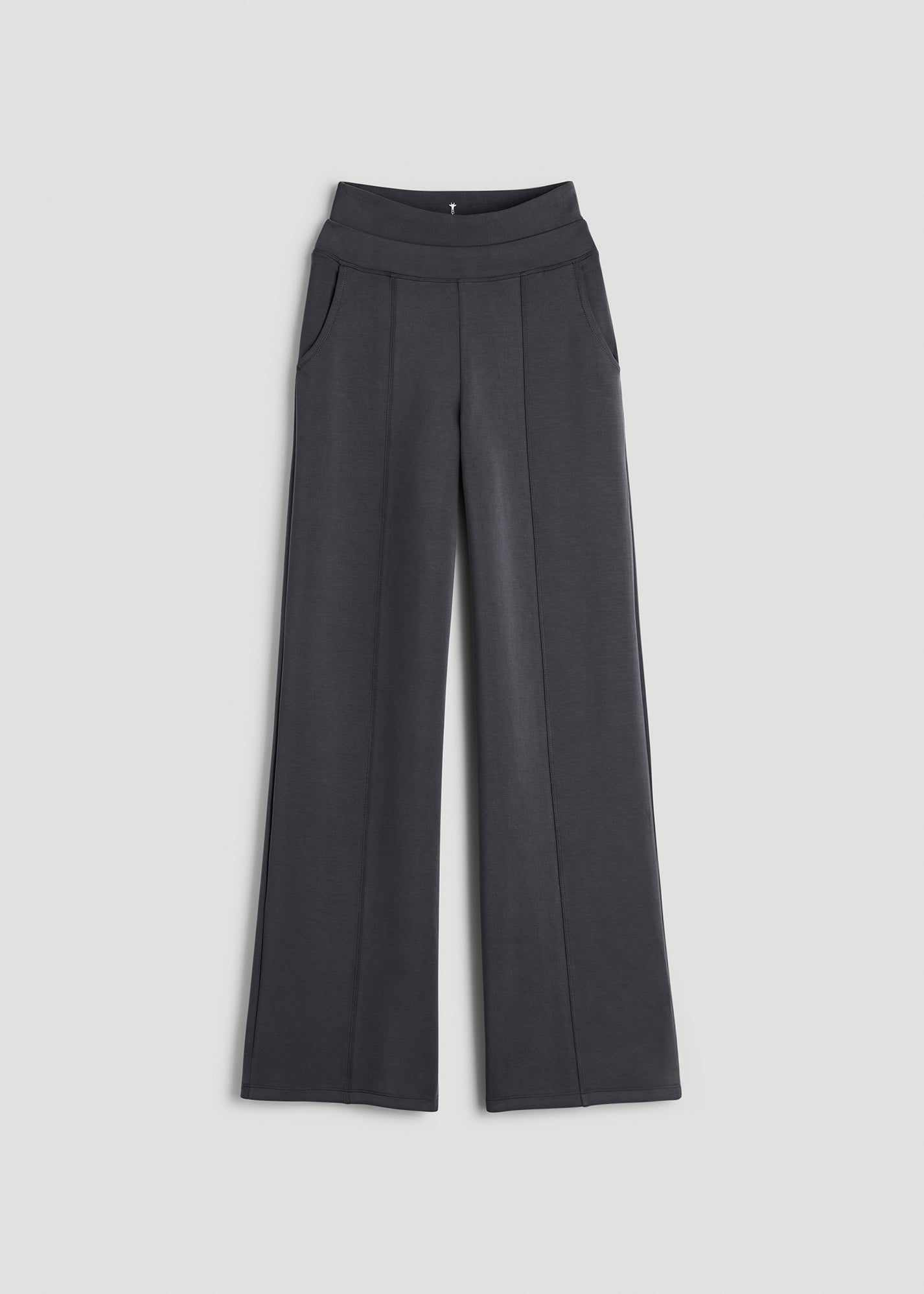 Women's Tall Wide Leg Ultra High Rise Pant Charcoal Rinse | American Tall