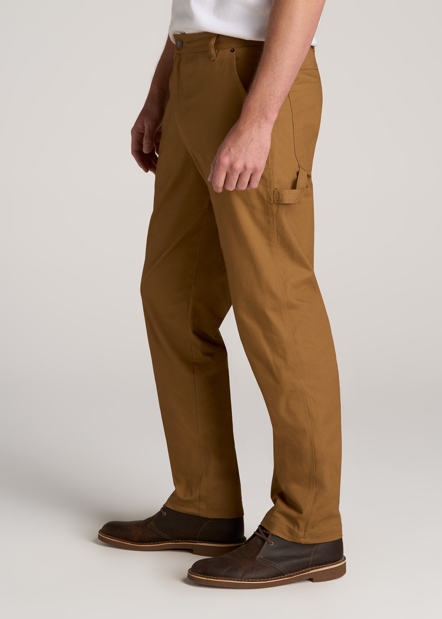 Stretch Canvas Carpenter's Pants for Tall Men | American Tall