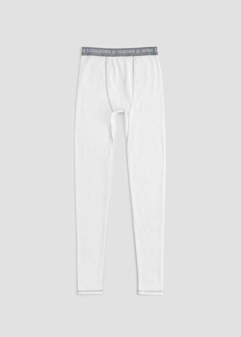 Tall Long Underwear: Men's Tall Long White Underwear Bottoms – American Tall