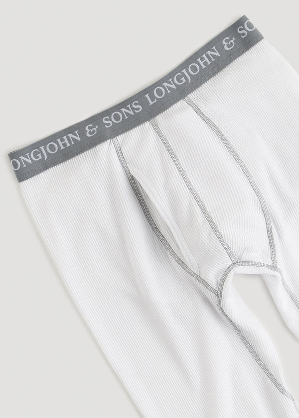 Tall Long Underwear: Men's Tall Long White Underwear Bottoms – American ...