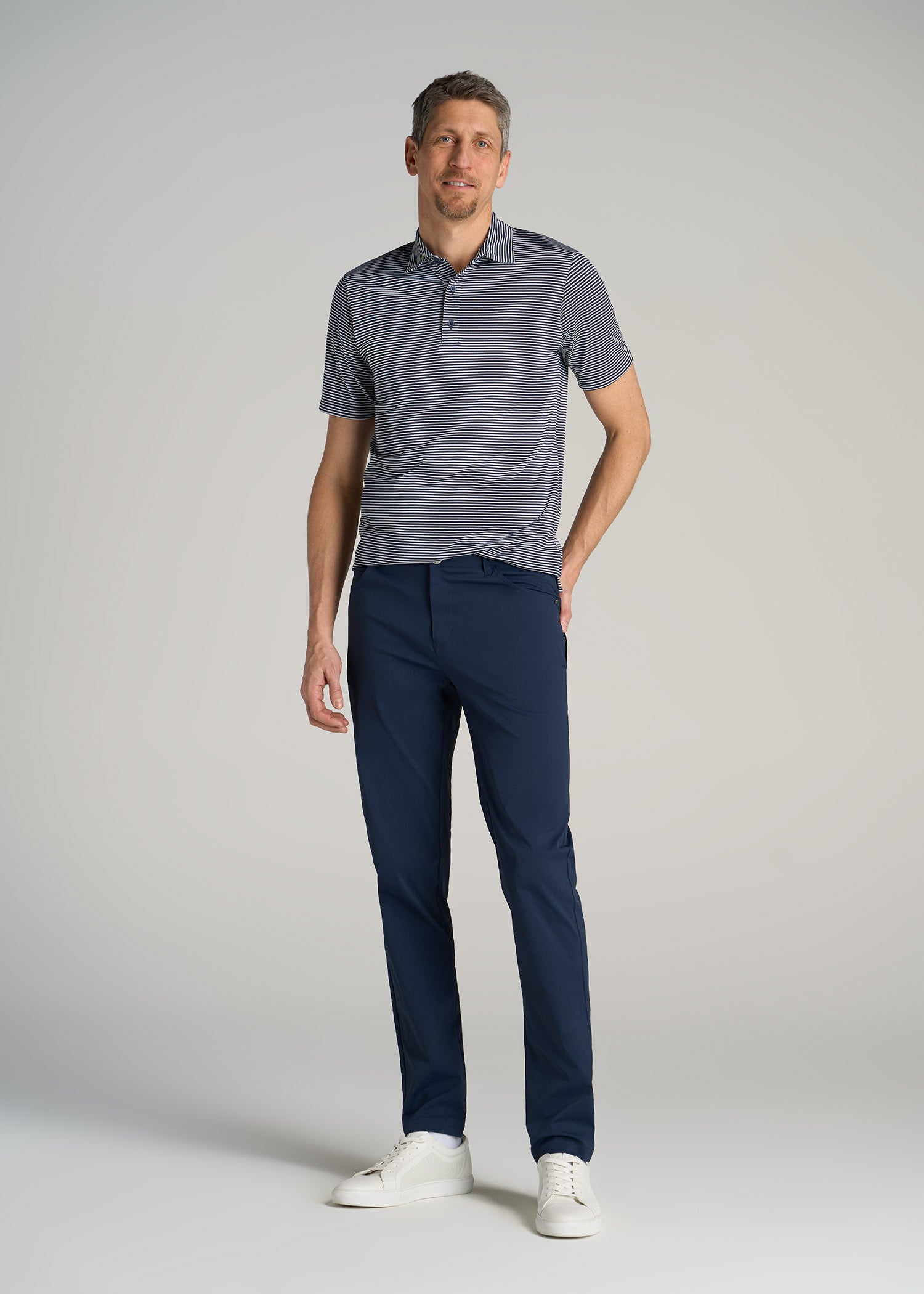 Men's Tall Polo Shirts | Long Polo Shirt | American Tall