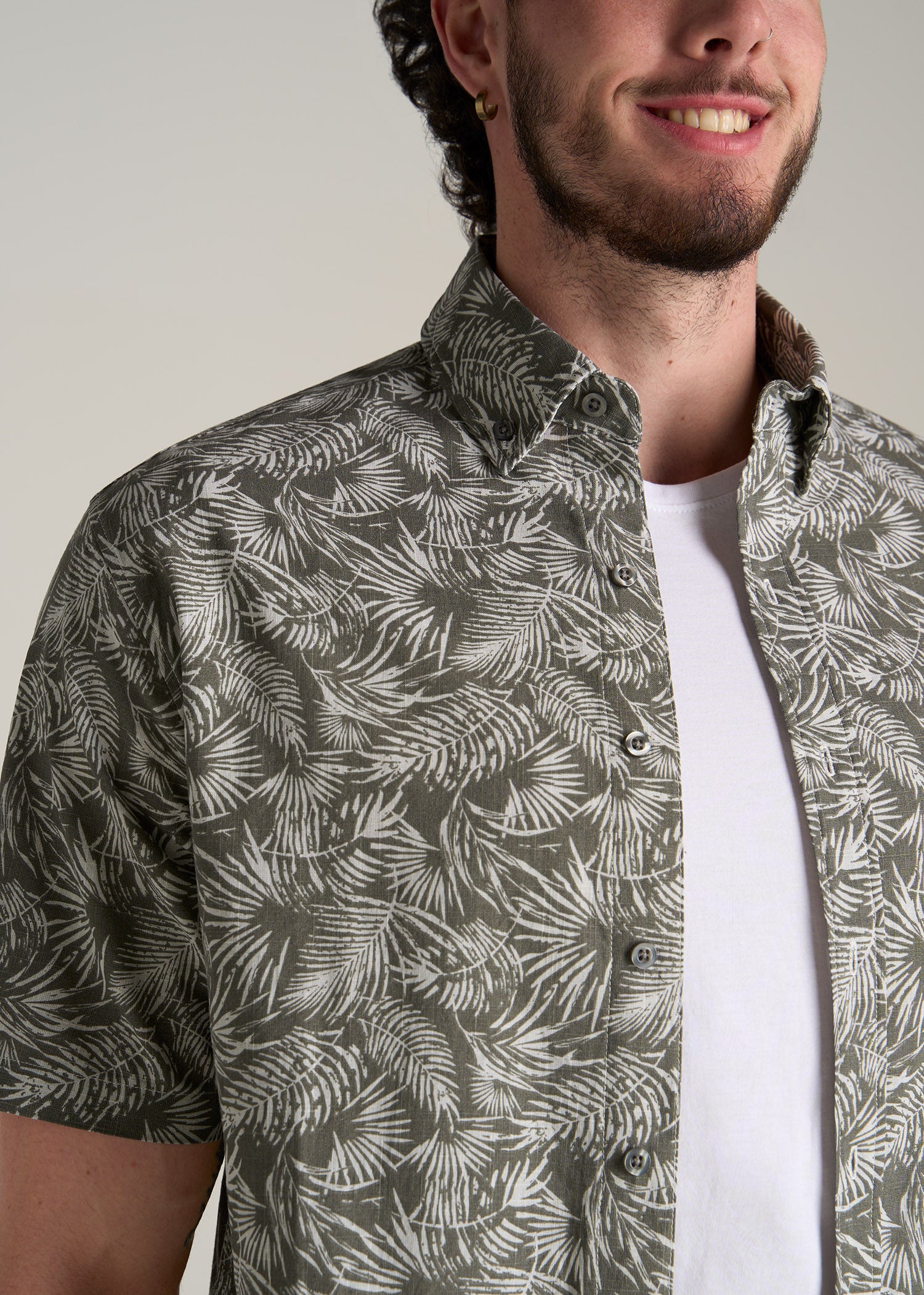 Men's Tall Short Sleeve Button Down Shirts | American Tall