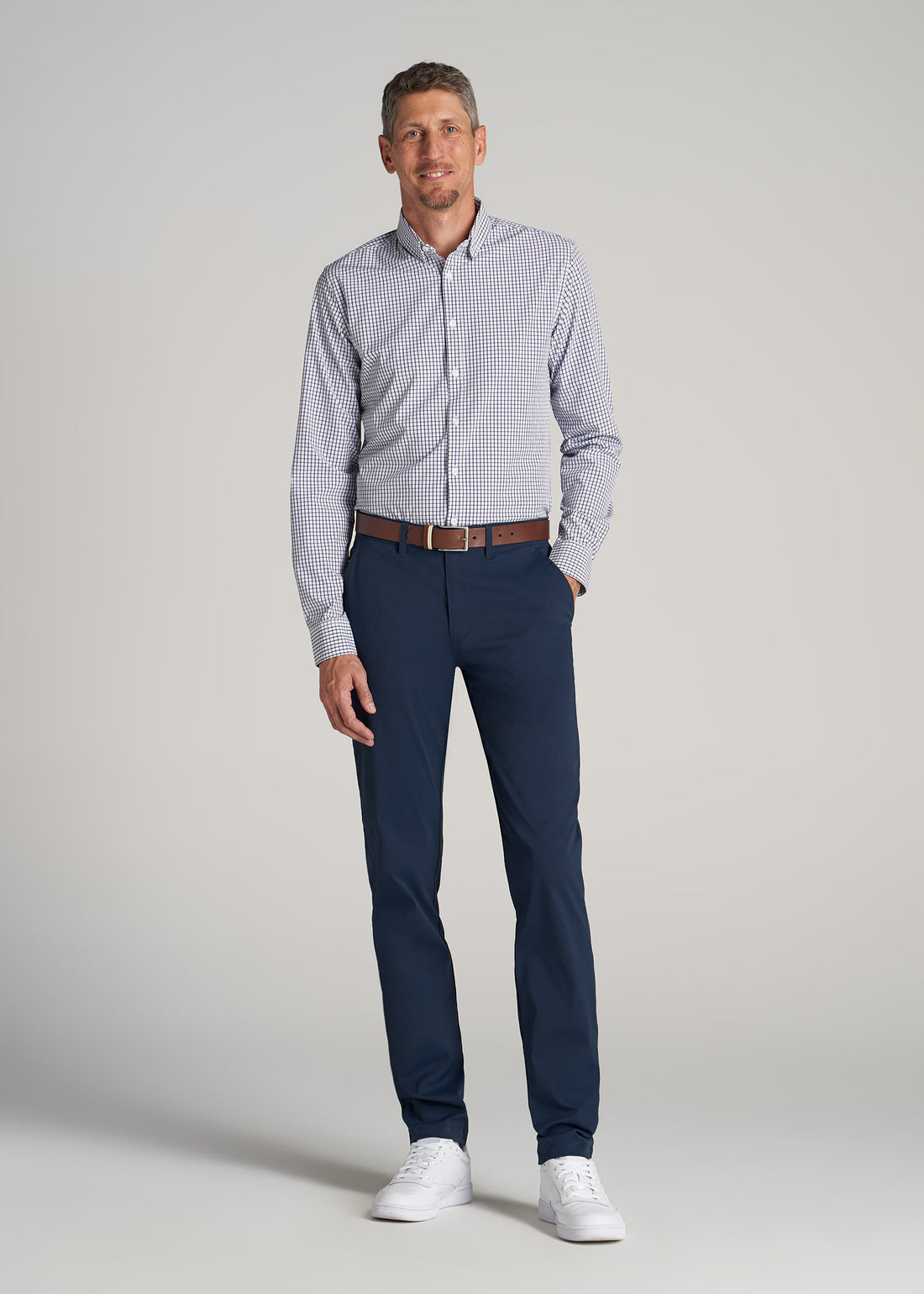 Men's Tall Traveler Chino Pants Marine Navy | American Tall