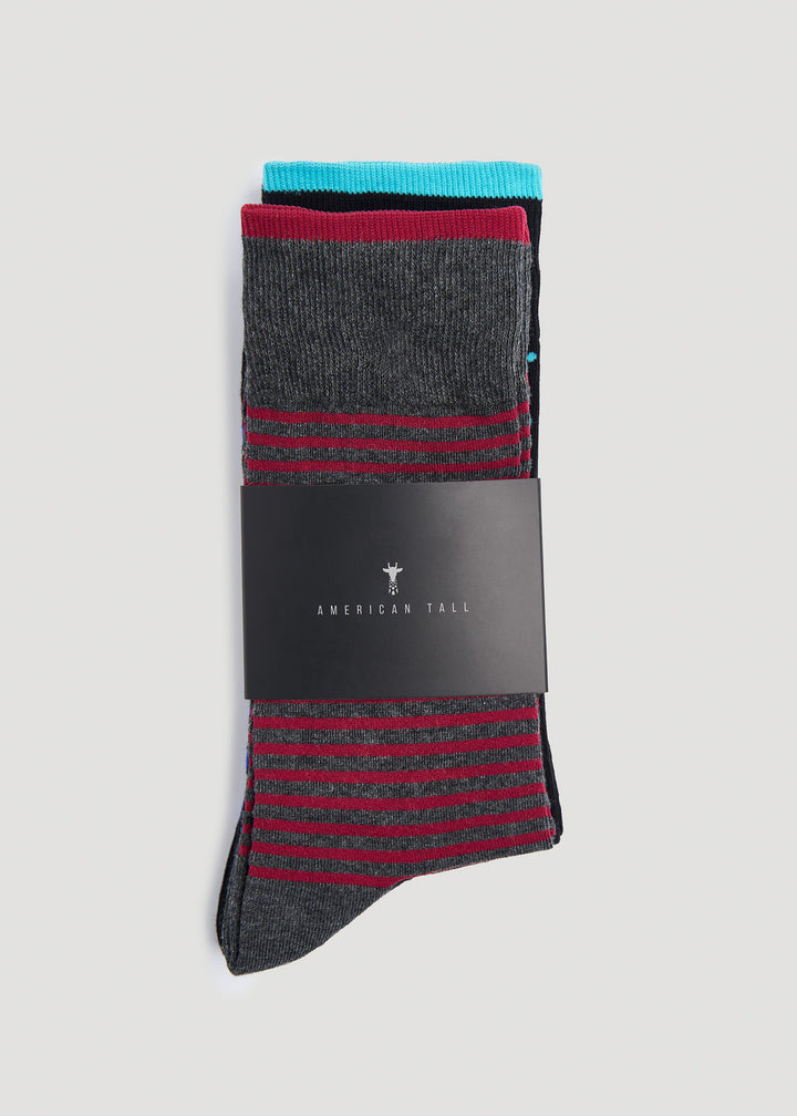 Men's Tall Socks: Dress, Crew & Ankle Socks | American Tall