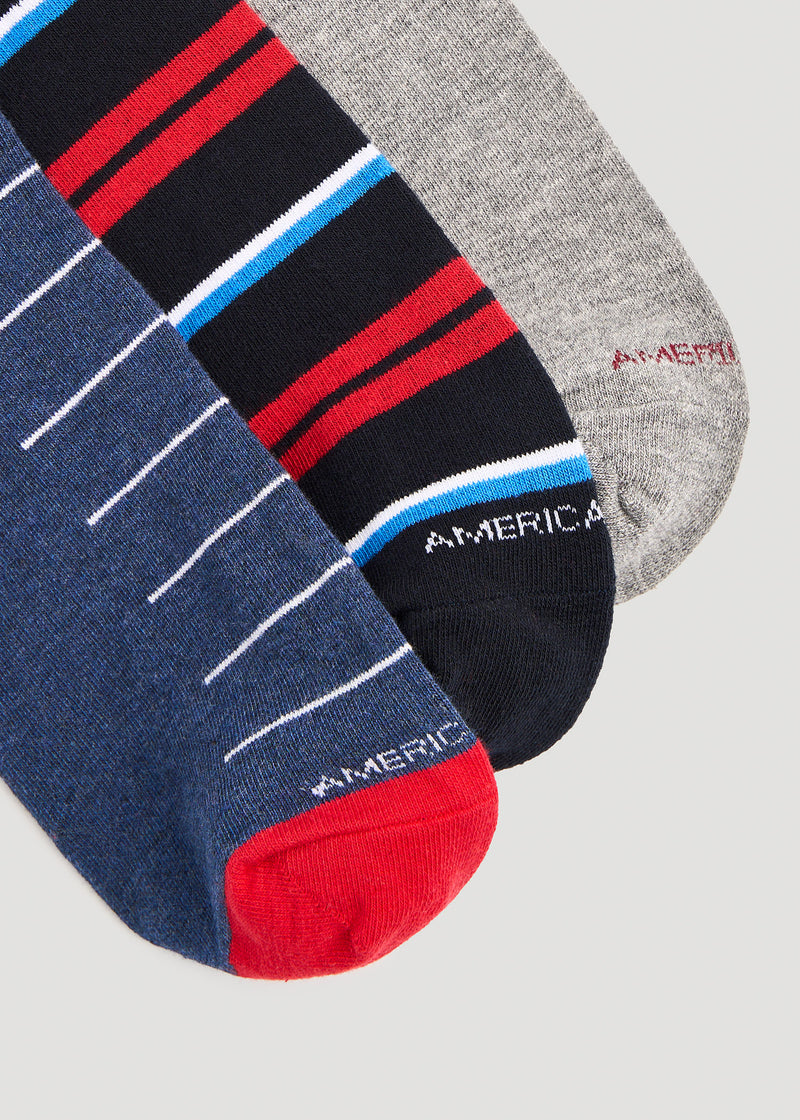 Men's Dress Socks Size 14 to 17 (3-Pack) | American Tall