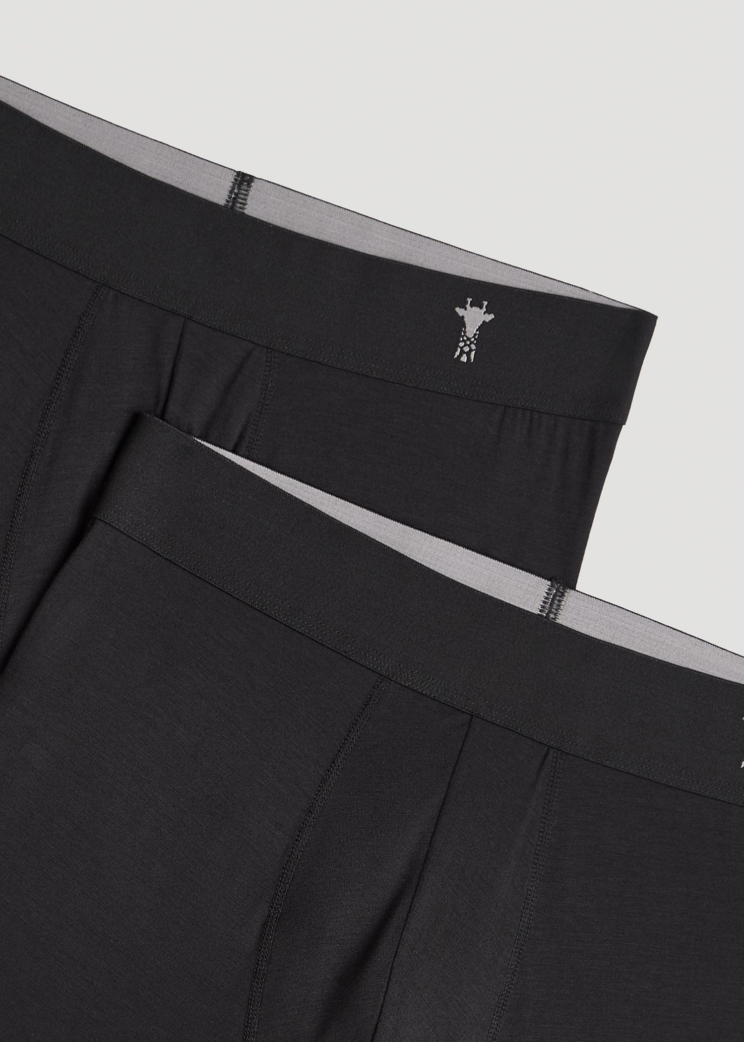 Micro Modal Boxer Briefs for Tall Men in Black – American Tall